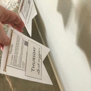 Holy Week Religious Easter Count Down Banner - Etsy