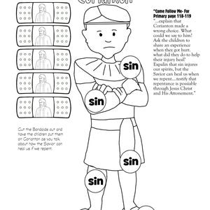 Aug 5-11, LDS Primary Lesson Printable's, From the Red Crystal - Etsy