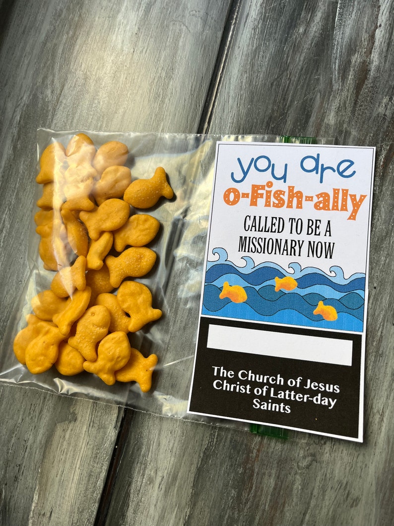 You Are O-fish-ally Called to Be a Missionary Now LDS - Etsy
