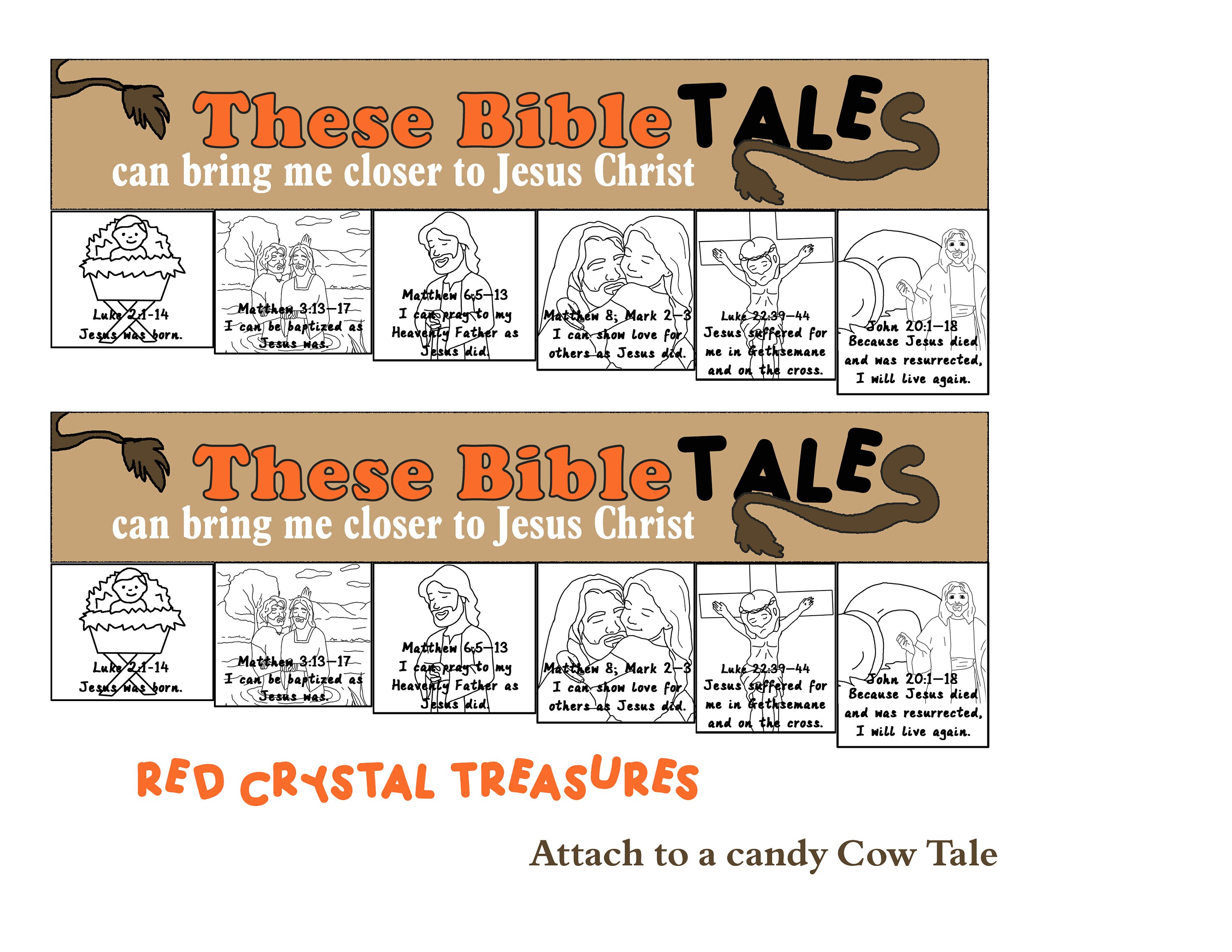 These Bible Tales Can Bring Me Closer to Jesus Christ Cow - Etsy