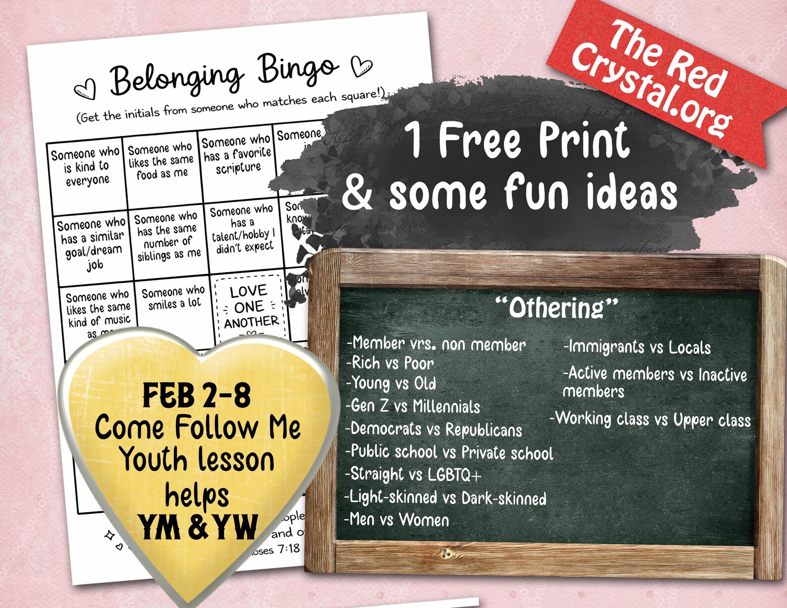Feb 2-8, Come Follow Me, Old Testament, Youth Lesson Helps, YM and YW ...