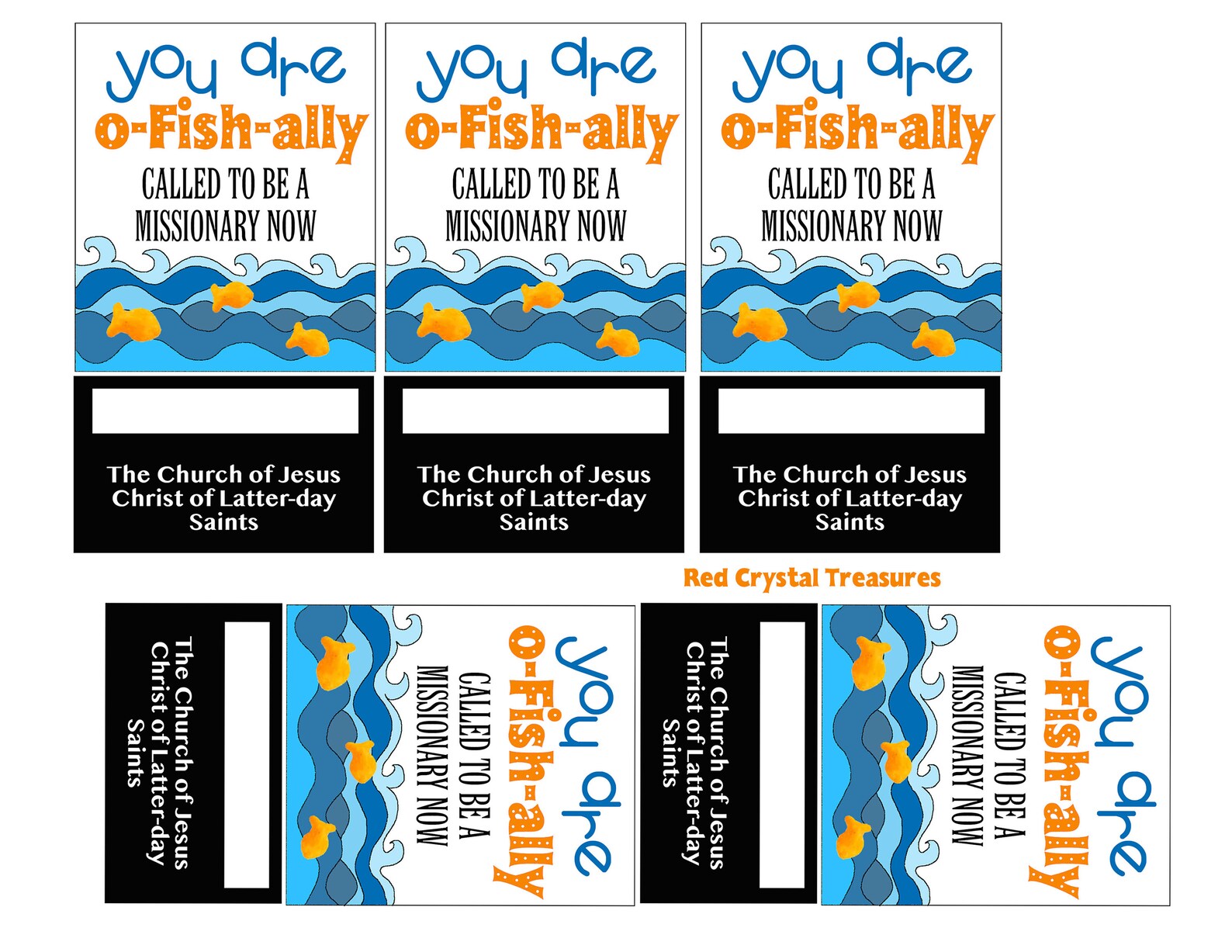 You Are O-fish-ally Called to Be a Missionary Now LDS - Etsy