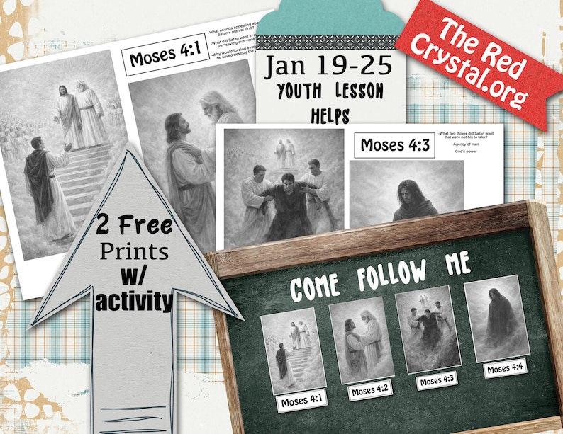 Jan 19-25, Come Follow Me, Youth Lesson Helps, Truth or Who? Games and ...