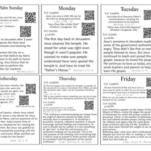 Holy Week Religious Easter Count Down Banner - Etsy