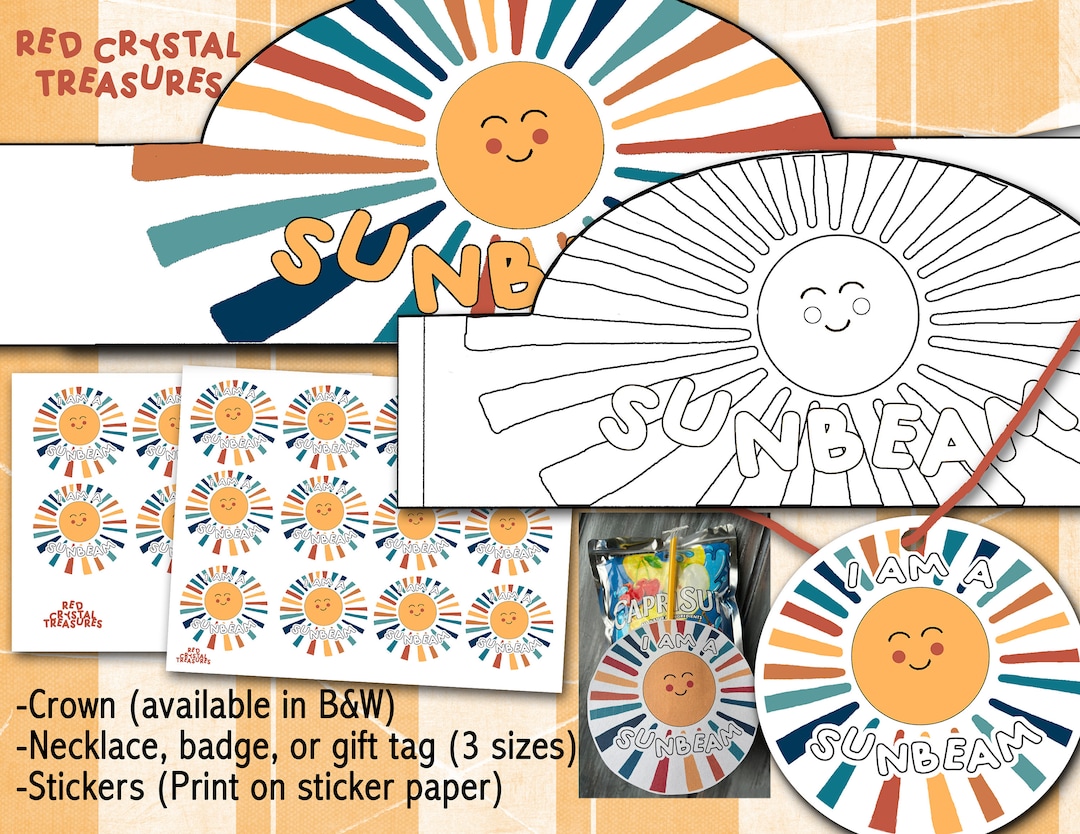 Welcome to Sunbeams! LDS Primary Kit - Etsy