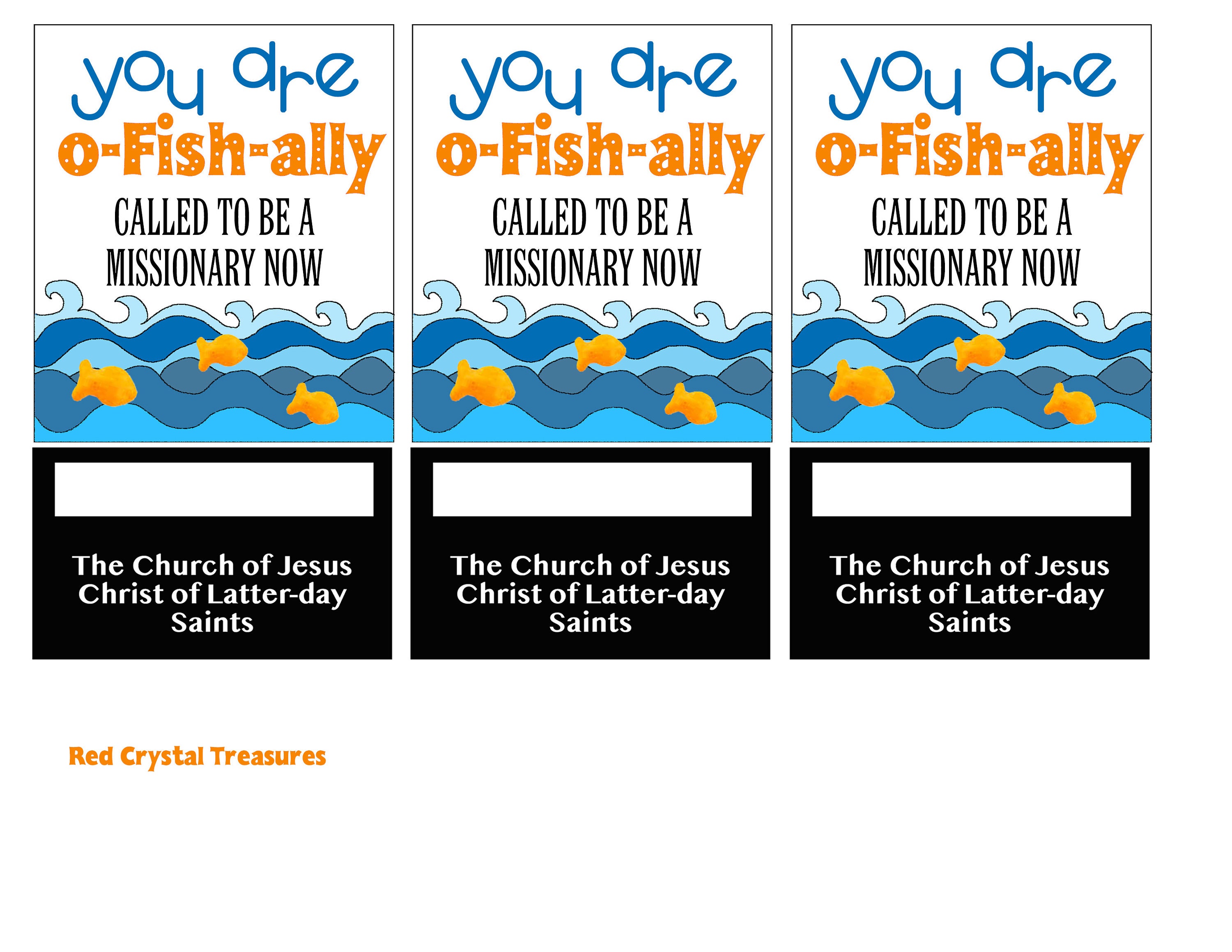 You Are O-fish-ally Called to Be a Missionary Now LDS - Etsy