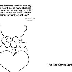 LDS Tithing Coloring, Activity Book, and a Tithing Calculator, Created ...