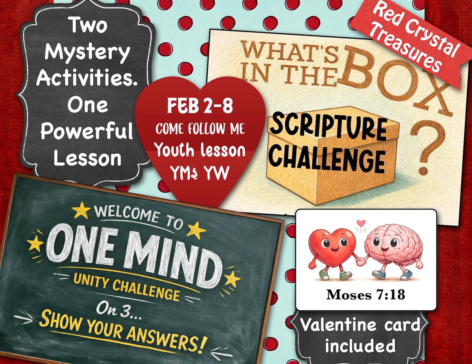 Feb 2-8, Come Follow Me, Old Testament, Youth Lesson Helps, YM and YW ...