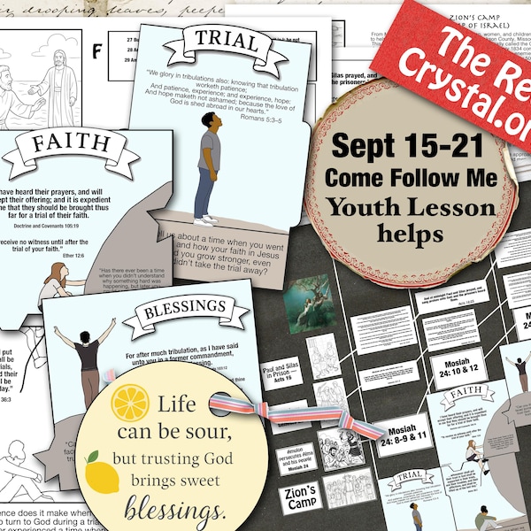 The Red Crystal Lds - Etsy