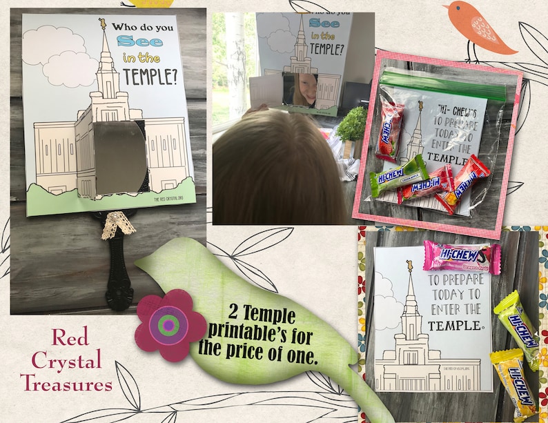 2 LDS Temple Printable's, Hi-chews to Prepare Today to Go to the Temple ...