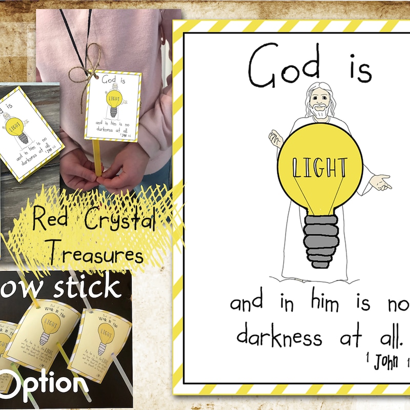 God is Light - Etsy