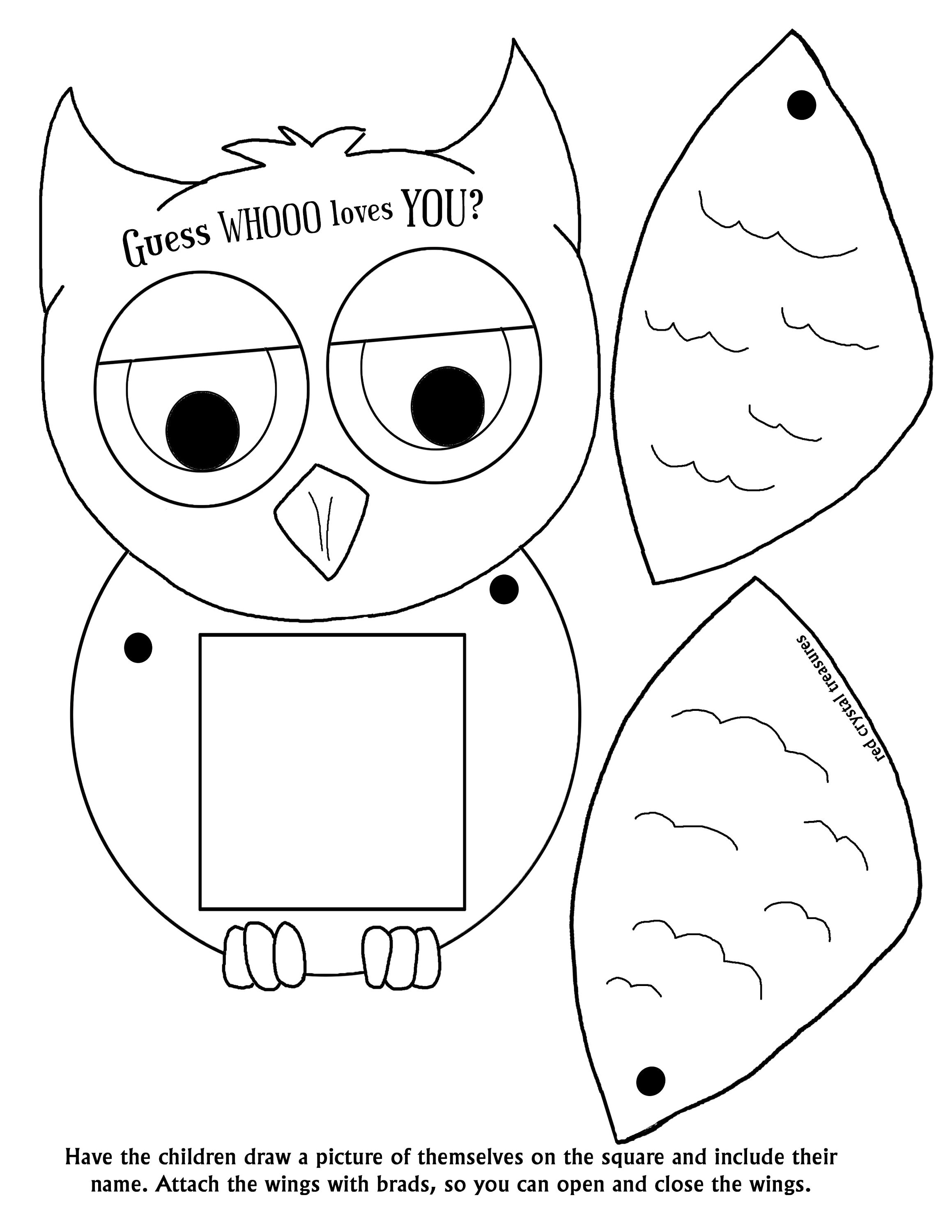 Guess Who Loves You Owl Love Note - Etsy