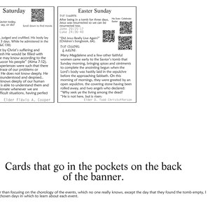 Holy Week Religious Easter Count Down Banner - Etsy