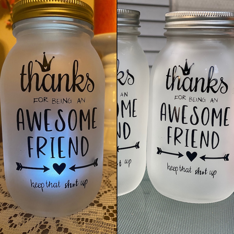 Personalized Mason Jar Decor - Etsy