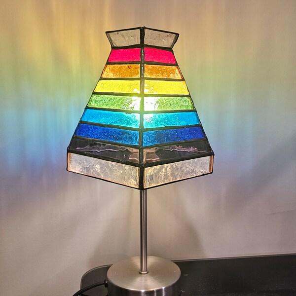 Rainbow Lamp - Etsy