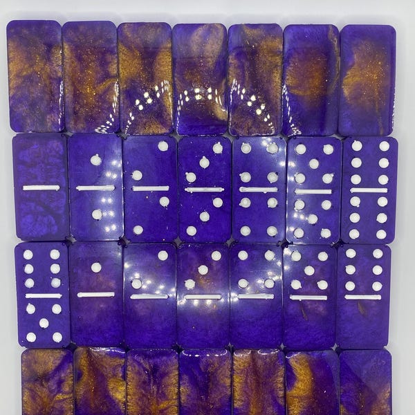 Silver Dominoes - Etsy