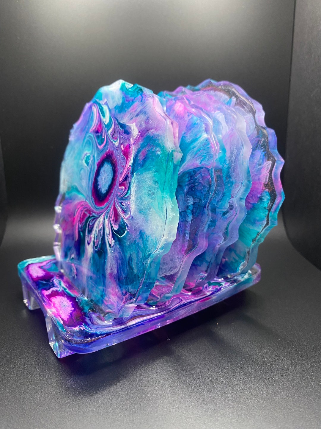 Resin Coasters customizable - Etsy