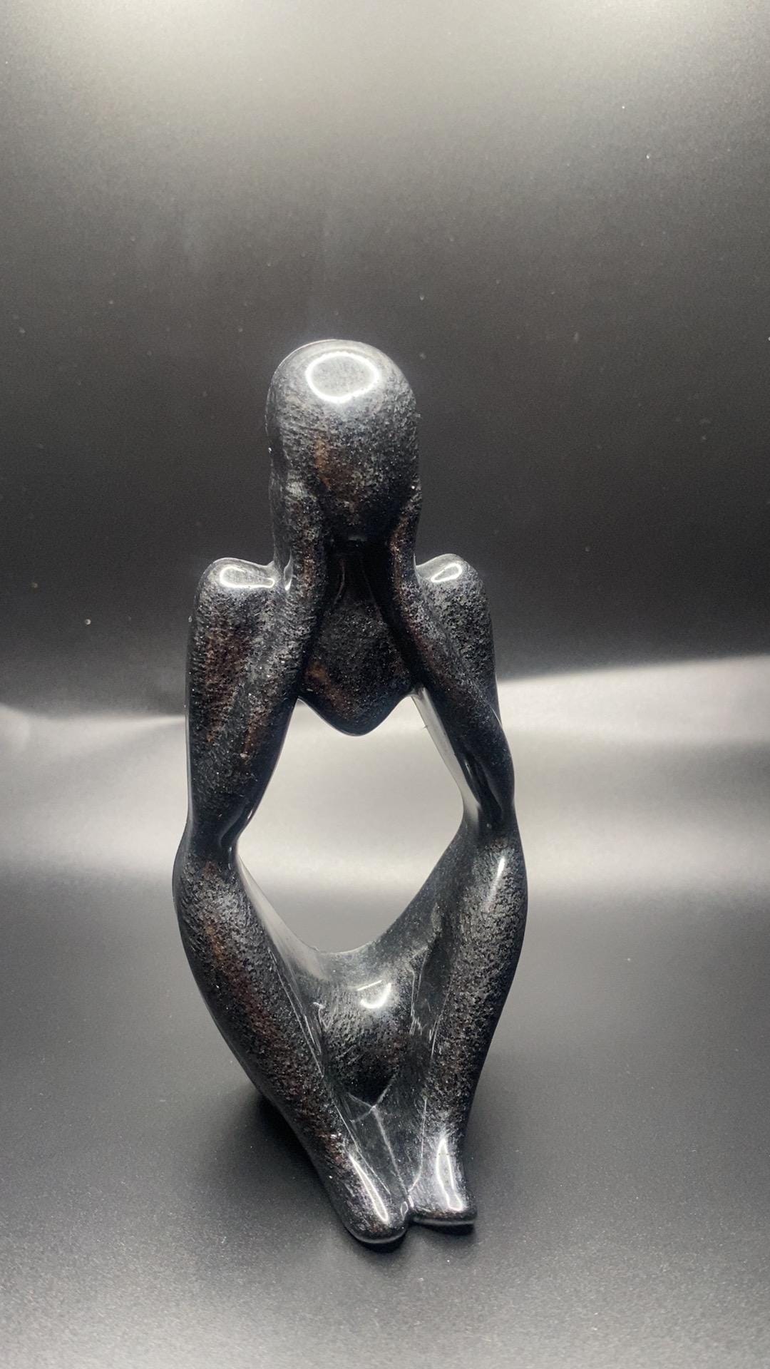 Customizable Abstract Resin Art Statue for Modern Décor - Etsy