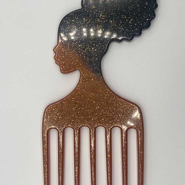 Afro Hair Pick - Etsy