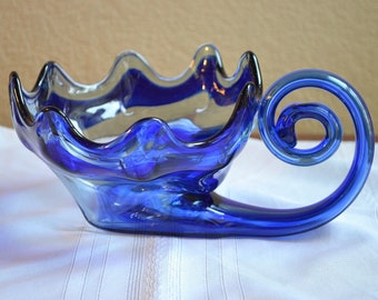 Art Glass Cornucopia | Etsy