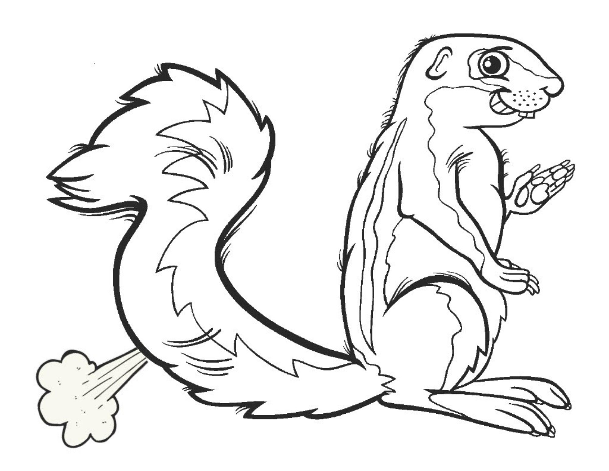 15 Hilarious Farting Animal Coloring Pages - Etsy