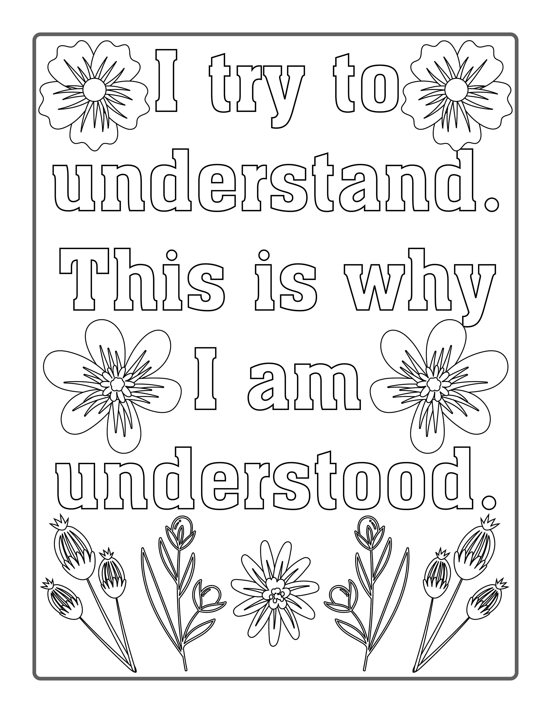 40 Motivational Coloring Pages - Etsy