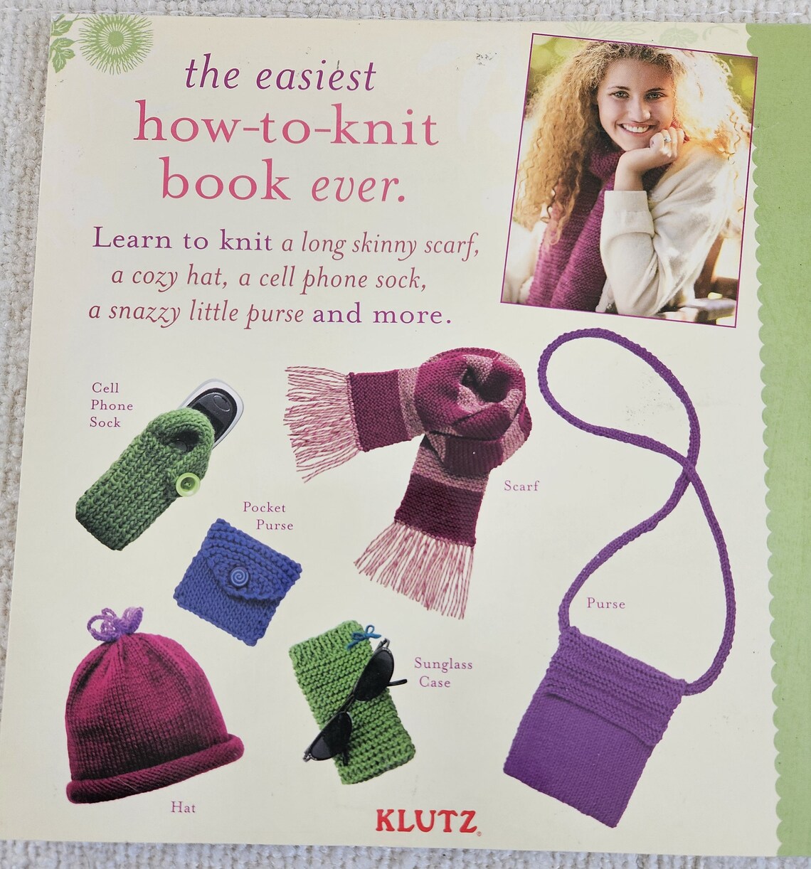 Knitting Learn to Knit Six Great Projects - Etsy