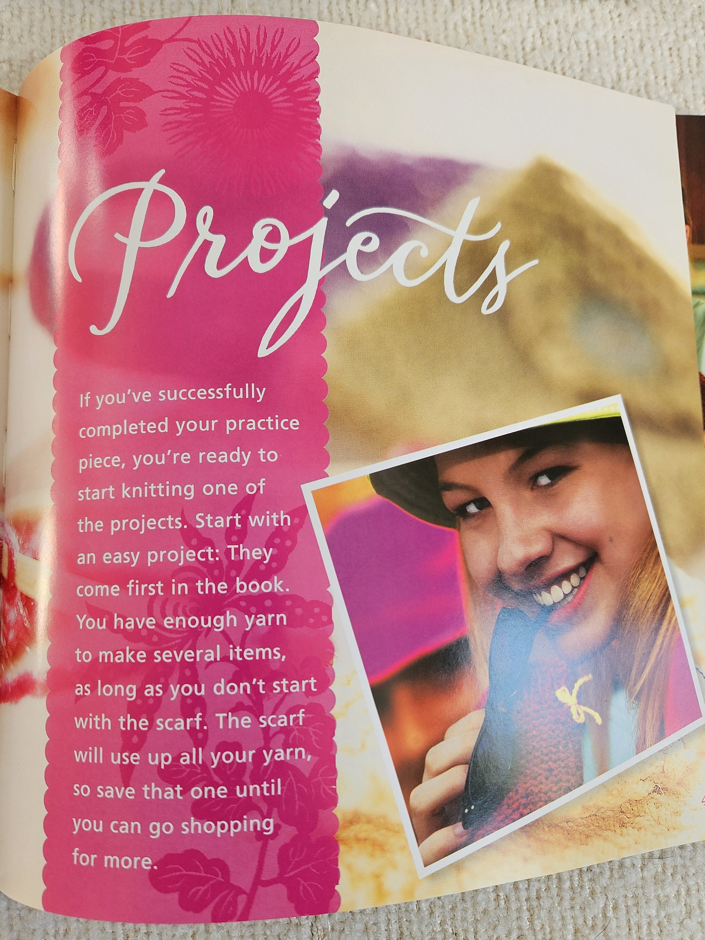 Knitting Learn to Knit Six Great Projects - Etsy