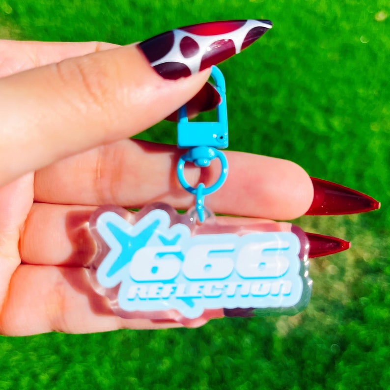 Angel Number Acrylic Keychains Y2K Keychain Cyber Keychain Angel ...