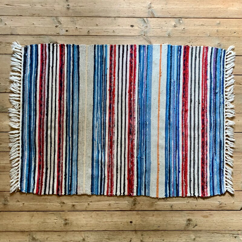 Swedish Rag Rug - Etsy