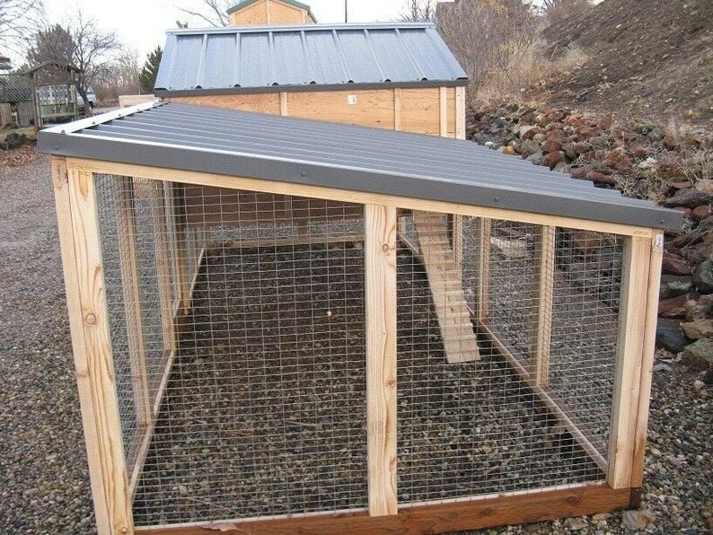 Detailed Plan W/ Material List Chicken Coop Cage Hutch - Etsy