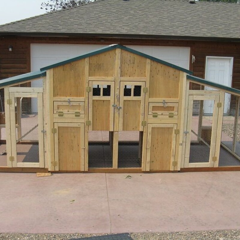 Chicken Run Plans 10x20 - Etsy