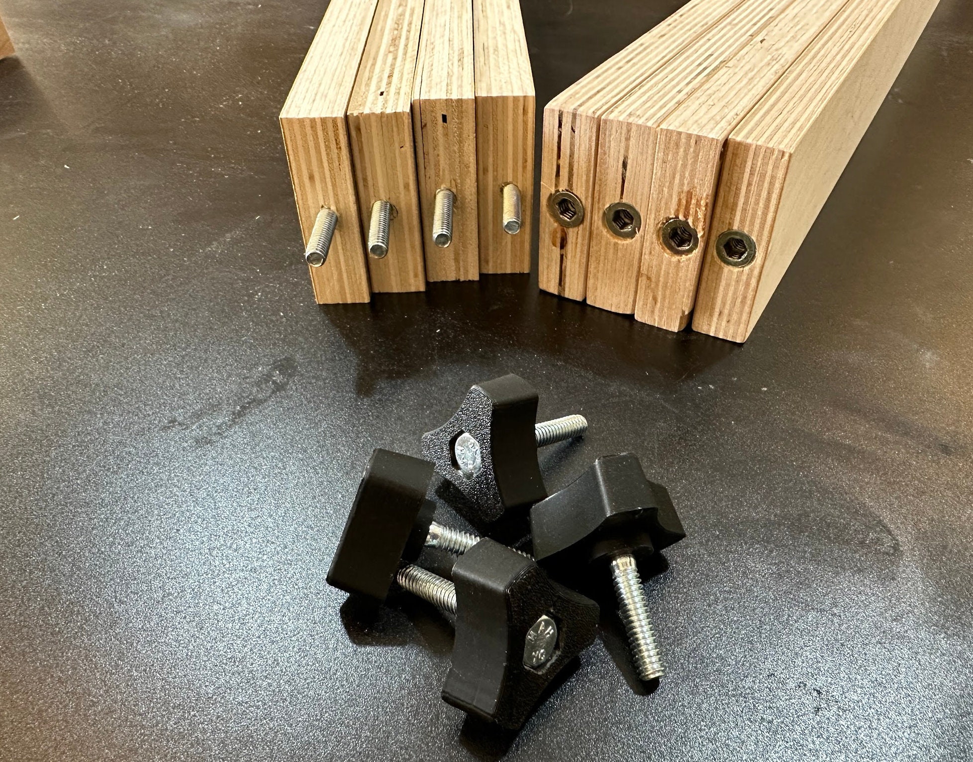 Juice Groove Jig Holder Wall Mount Holds Jig, Knobs, and Spacers French ...