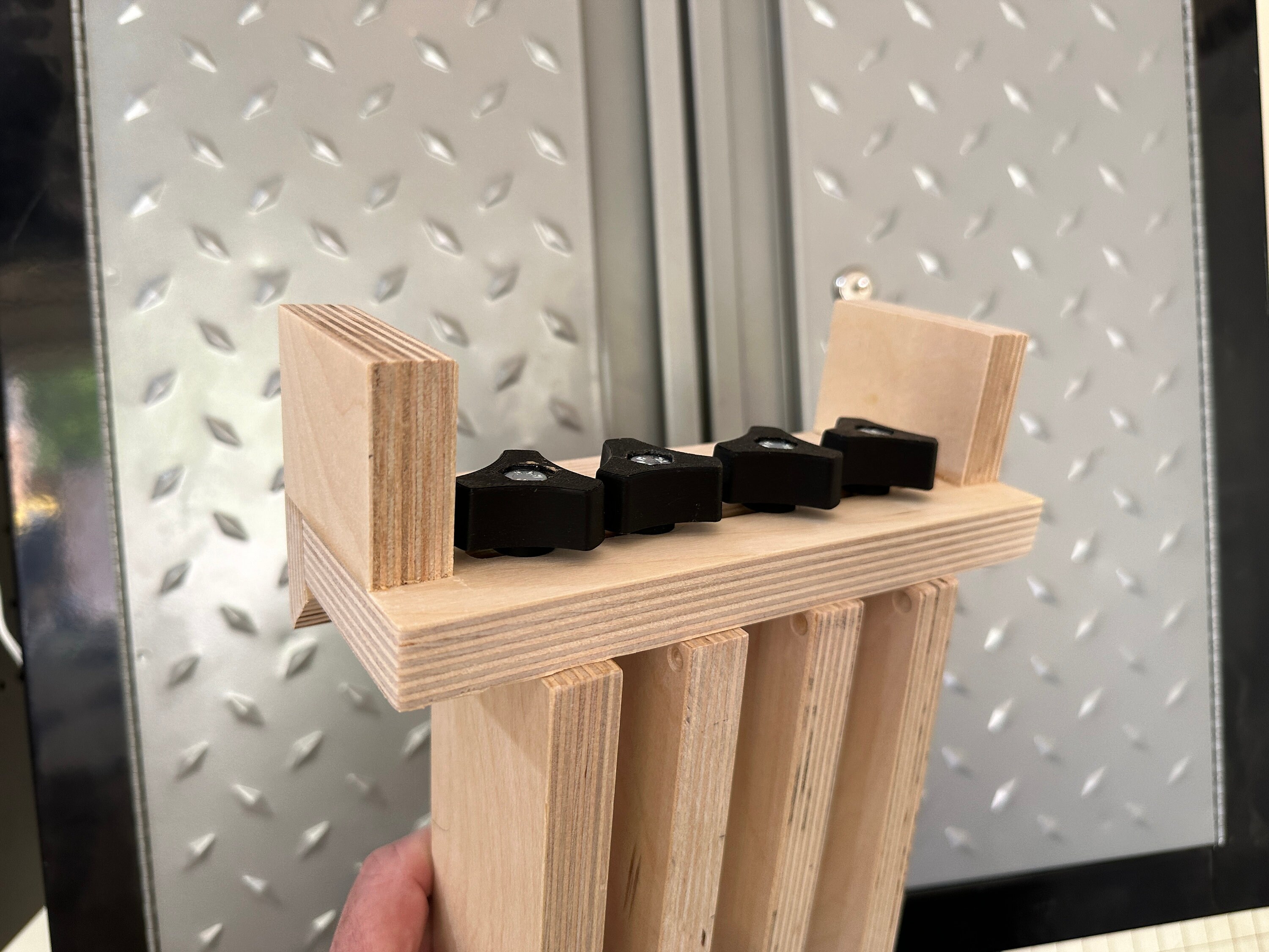 Juice Groove Jig Holder - Wall Mount - Holds Jig, Knobs, and Spacers ...