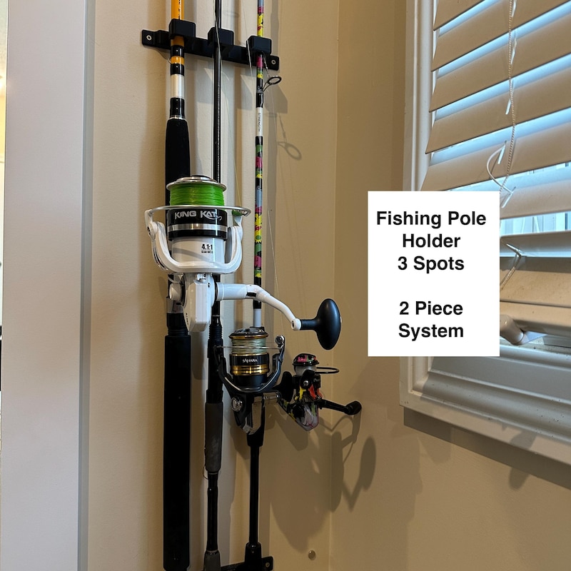 Fishing Rod Wall Mount - Etsy