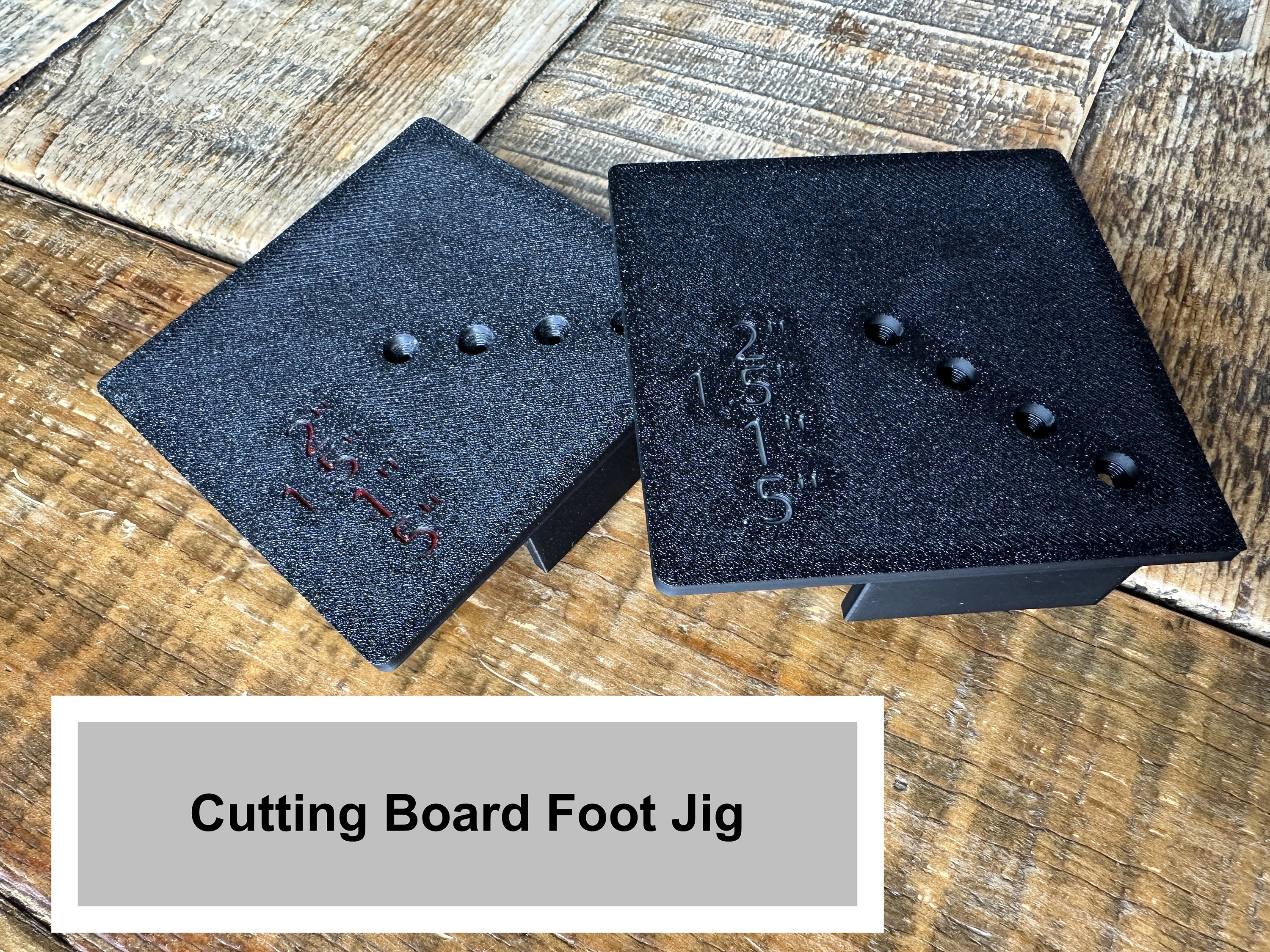 Cutting Board Foot Alignment Jig: Accurate Hole Punching Tool - Etsy