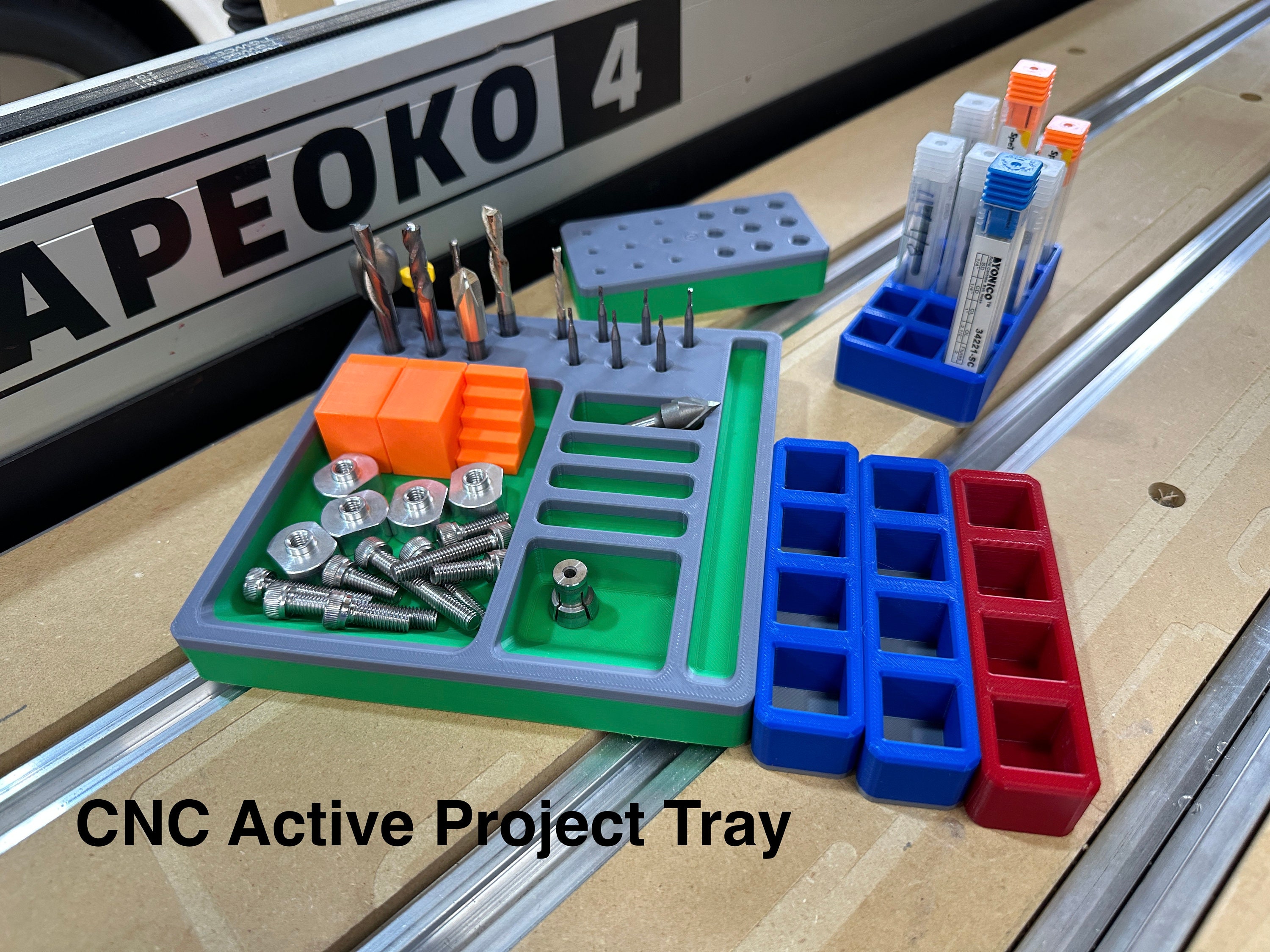 Complete CNC Tray Set Shapeoko or Onefinity Bit Trays by Carbide 3D - Etsy