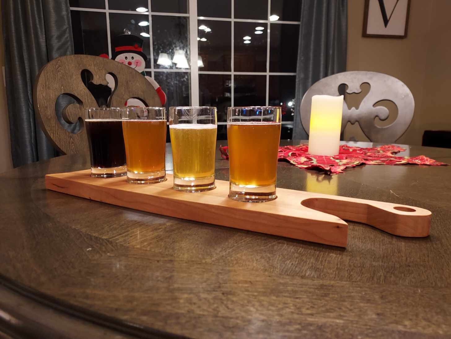 Small Beer Flight CNC Files Carbide Create SVG NO Tool | Etsy