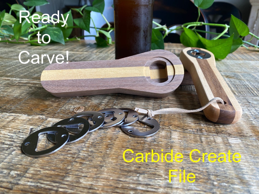 Carbide Create File for Bottle Opener Download Carve Today Detailed ...