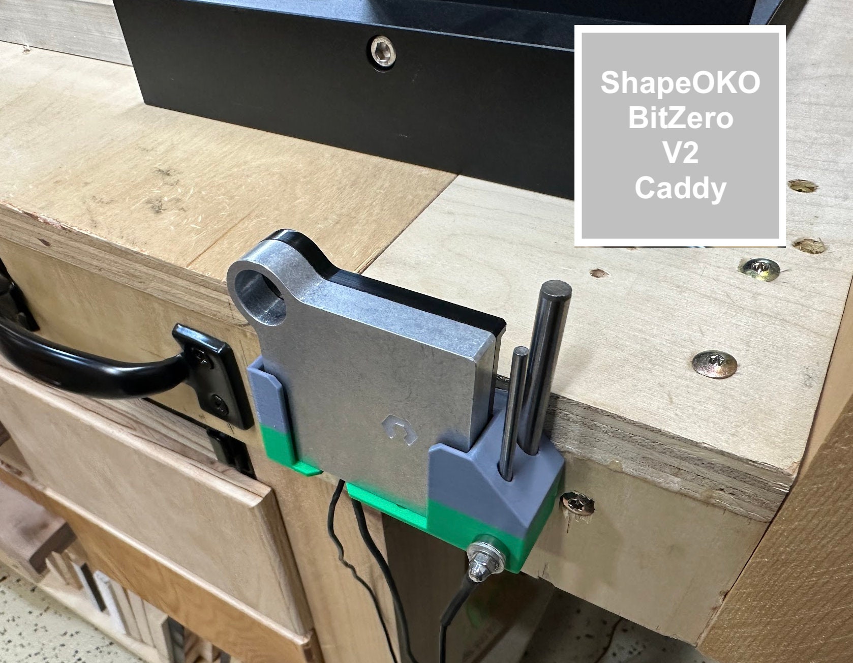 Shapeoko Bitzero V2 Caddy 3D Printed Designed by Carbide3d Shipping ...