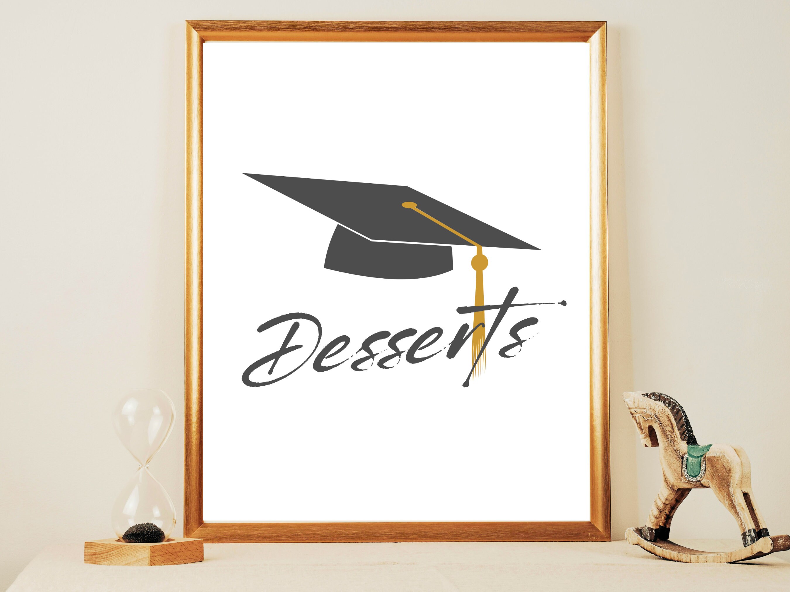 Graduation Dessert Table Sign Printable | Treat Table Sign | Graduation ...