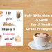Printable Latte Prom Proposal Sign | Printable Prom Idea | Coffee ...