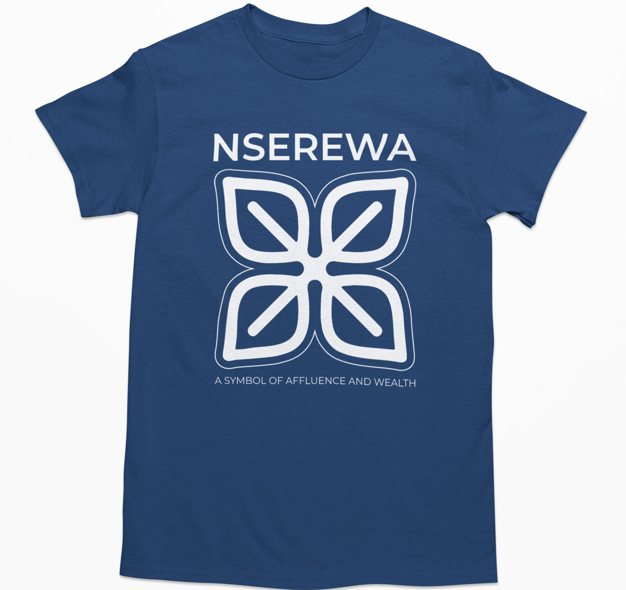 ADINKRA SYMBOL NSEREWA Sign of Affluence, Wealth, and Abundance Black ...