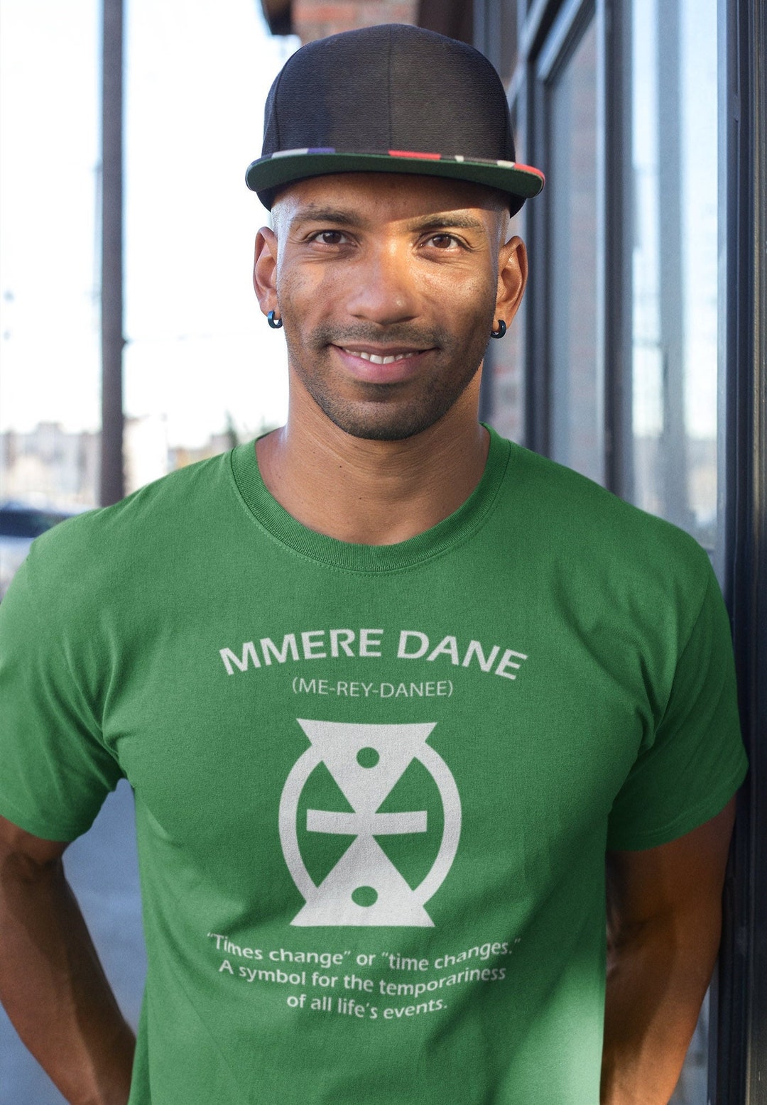 Times Change Adinkra Mmere Dane T Shirt Unisex Inspirational Positive ...