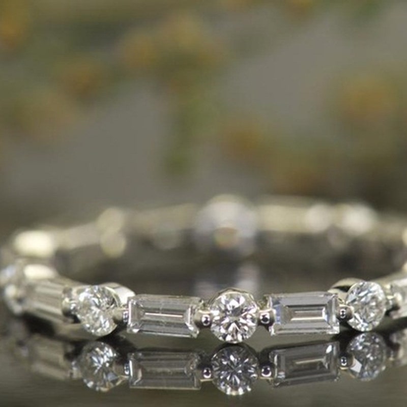 Dot Dash Ring - Etsy