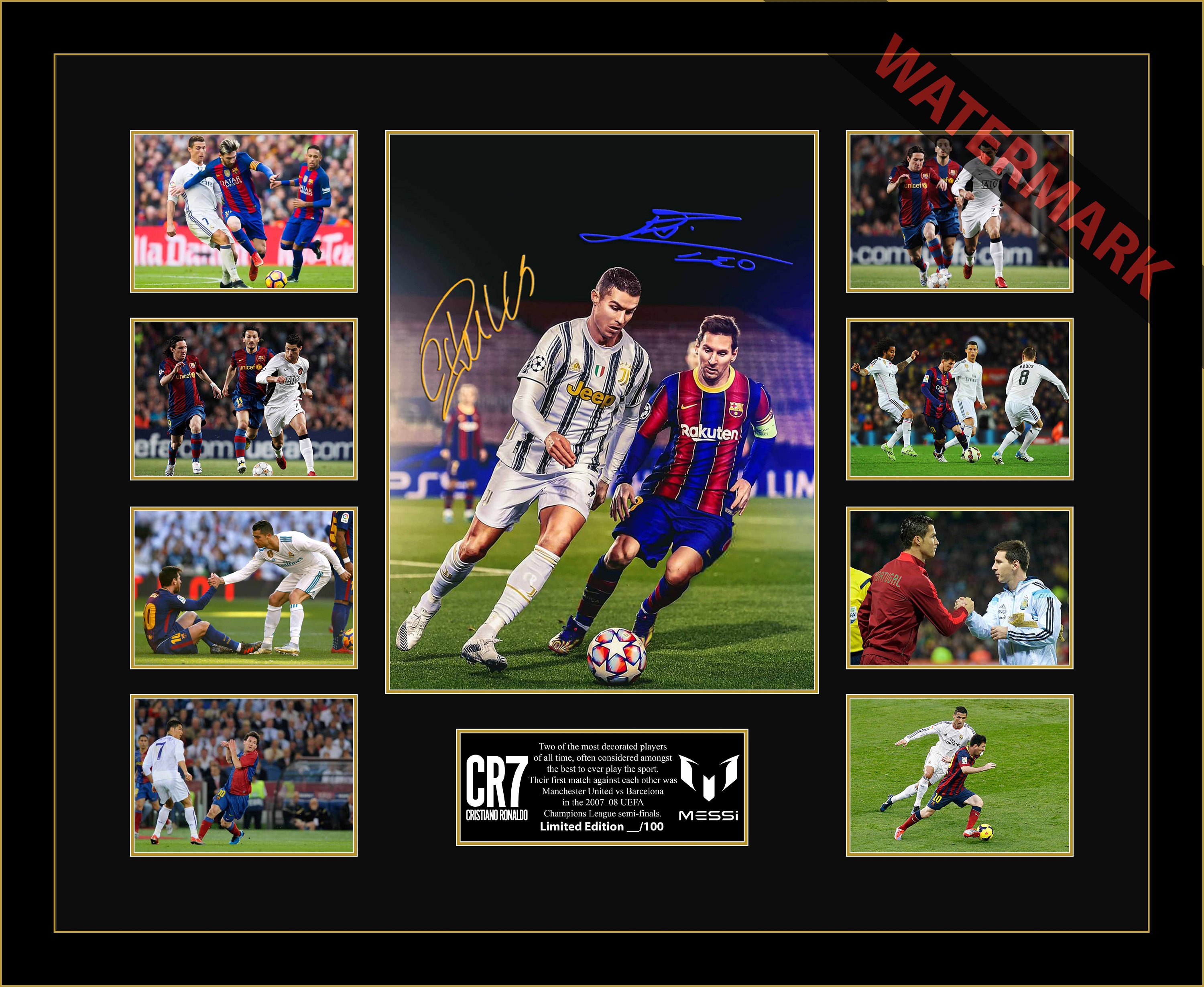 Lionel Messi Cristiano Ronaldo Juventus Real Madrid Barcelona Paris ...