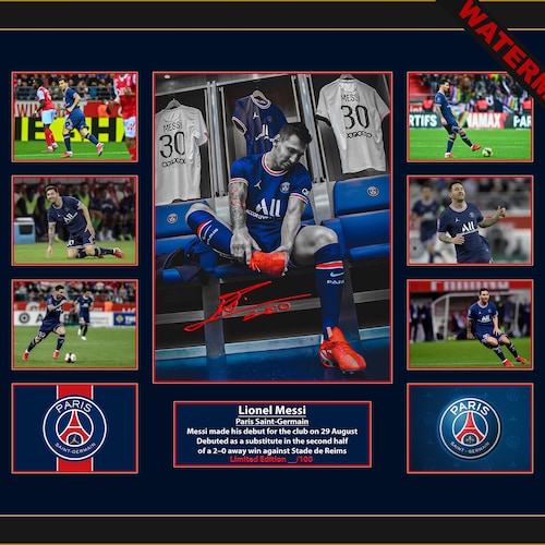 Lionel Messi PSG Paris Saint-germain Soccer Futbol Fathead - Etsy