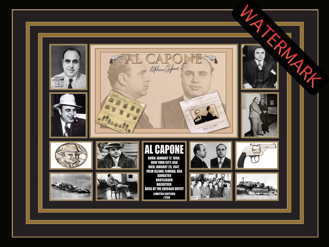 Al Capone Memorabilia Limited Edition of 100 Only Signed Memorabilia - Etsy