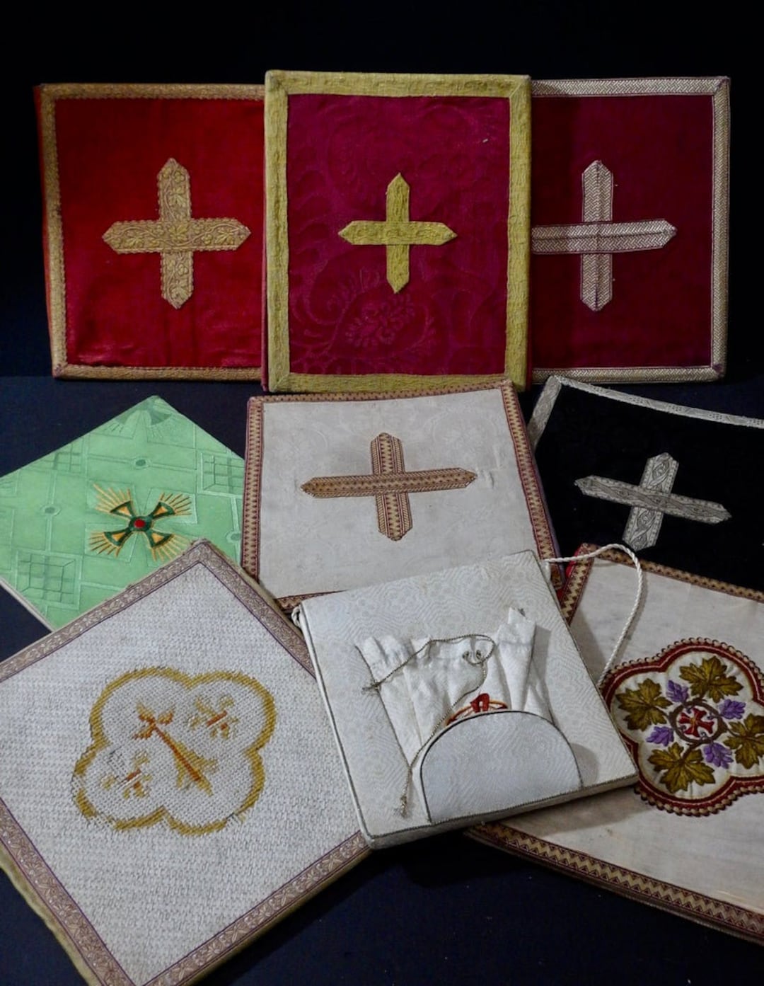 Choose One of Two Collections of Catholic Burse: French Vintage Burse - Catholic Burse to Hold ...
