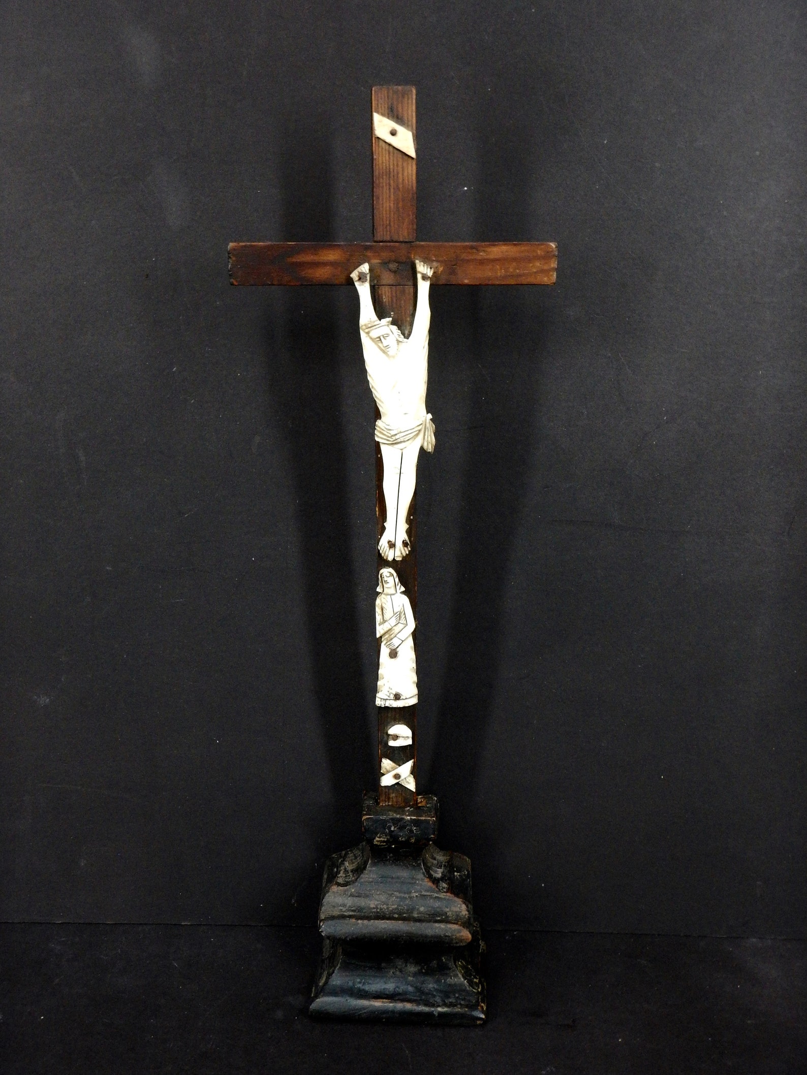 Antique French or Spanish Jansenist Carved Crucifix From C.late 1600's ...